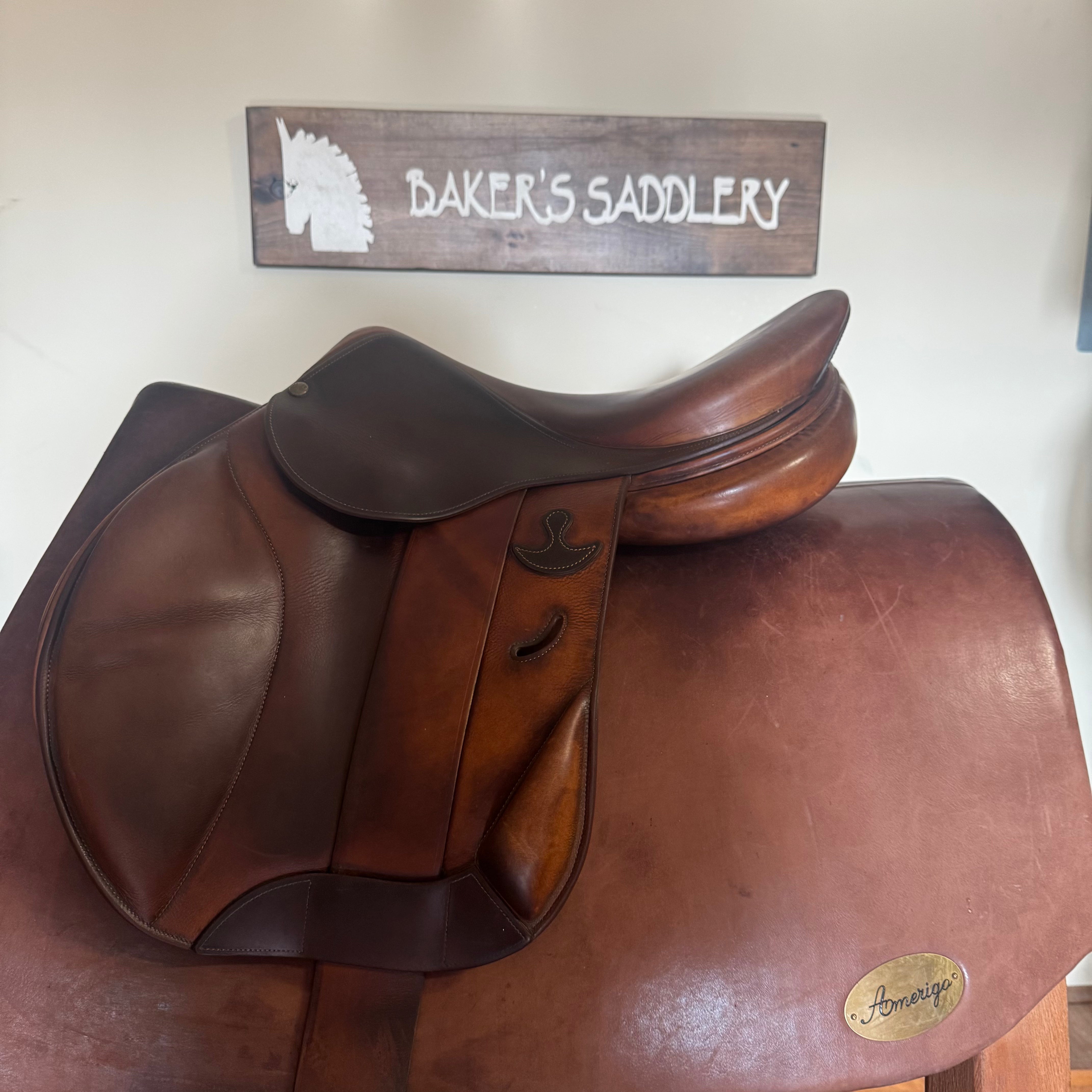 USED Bruno Mono Partitian Saddle – Baker's Saddlery