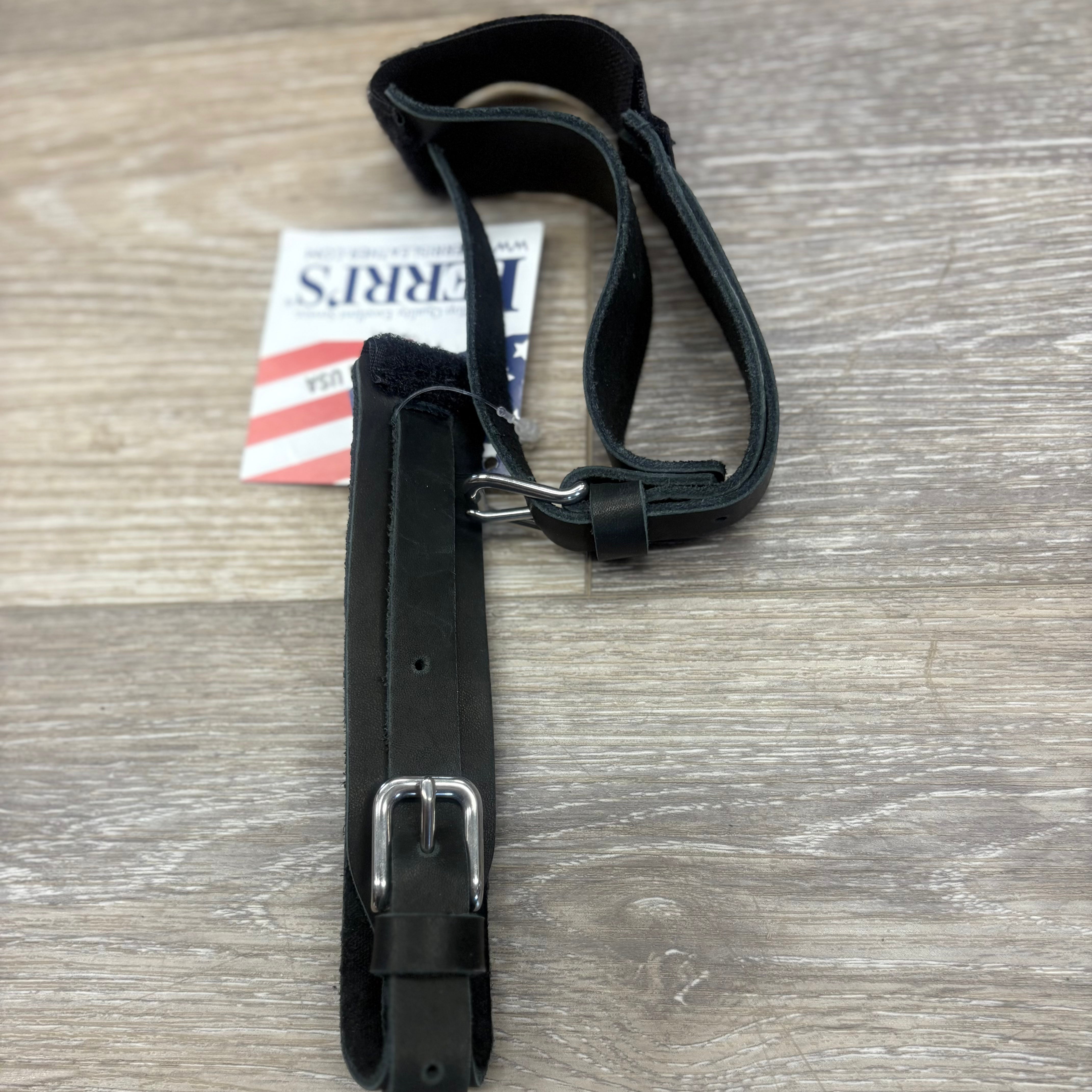 Consignment Perries Velcro Garter Straps -Black – Baker's Saddlery