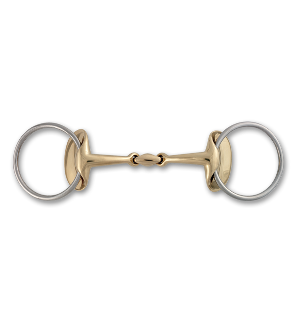 Stubben Steeltec Golden Wings Snaffle Bit – Baker's Saddlery