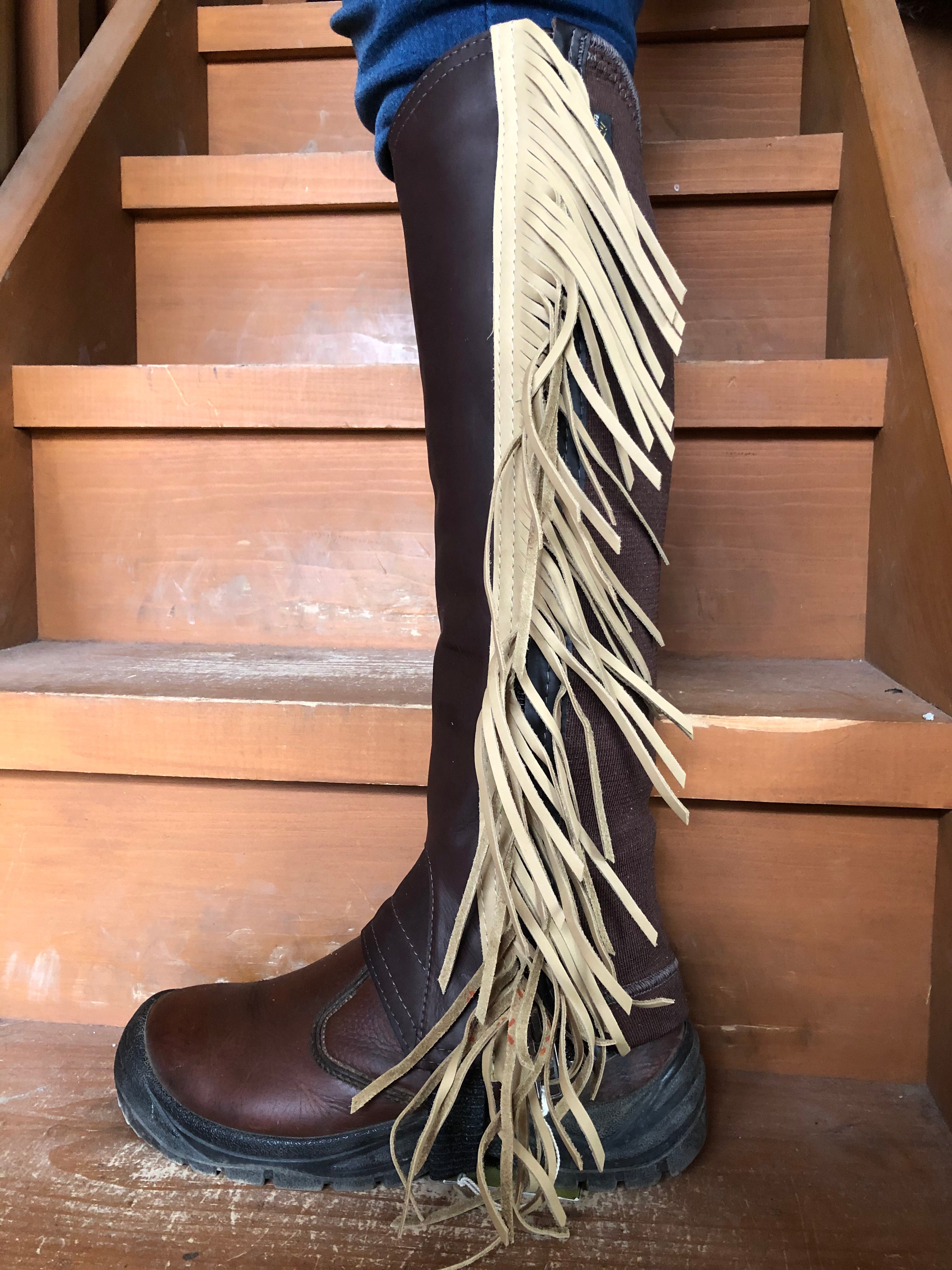 ProChaps Fit Half Chaps with Fringe XXL – Baker's Saddlery