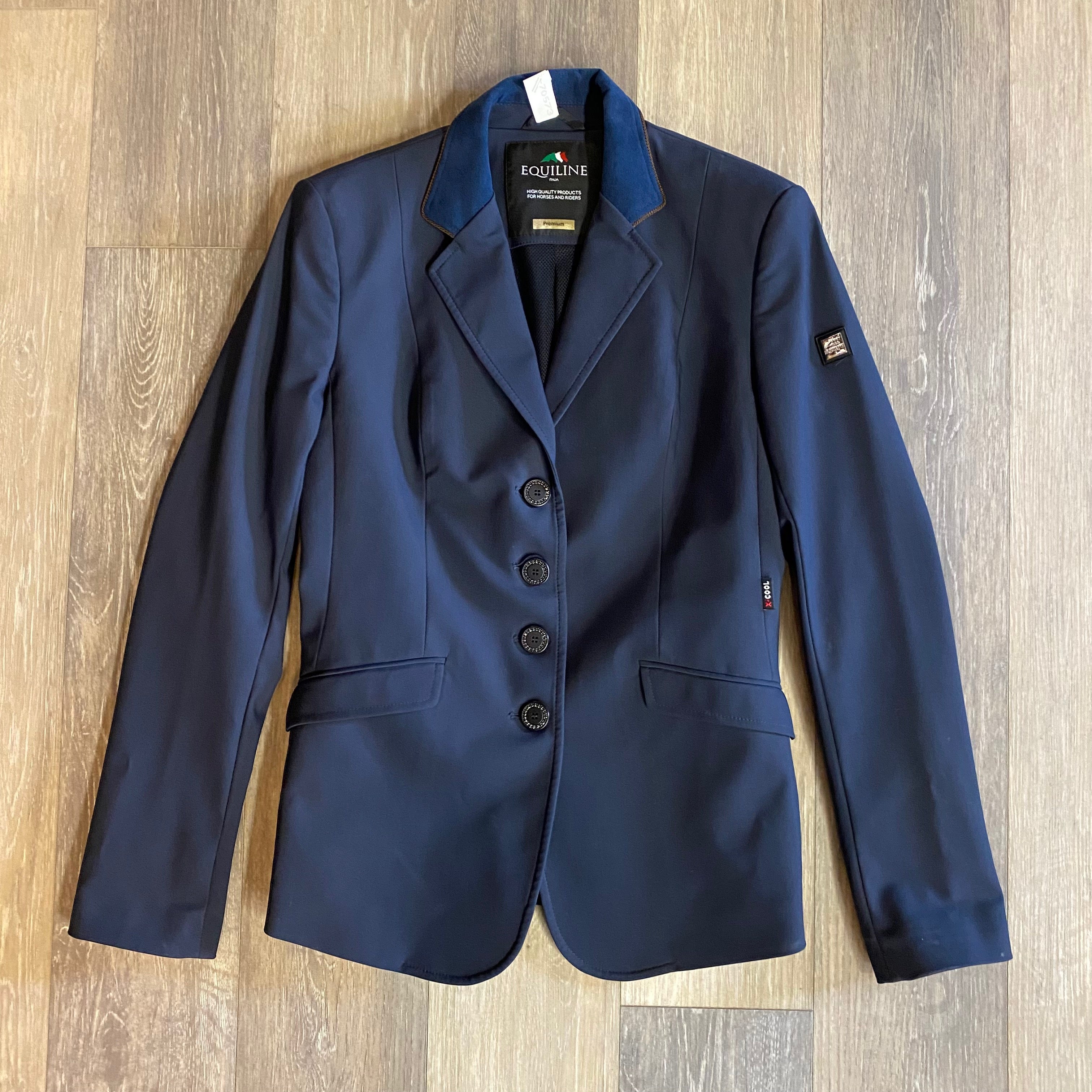 Consignment Equiline Show Jacket Navy 42 – Baker's Saddlery