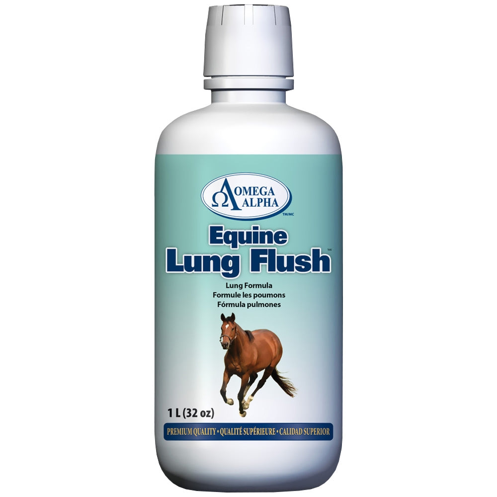 Lung Flush - Omega Alpha – Baker's Saddlery